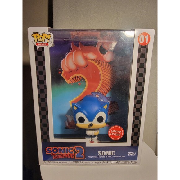 Funko | Other | Game Cover Sonic The Hedgehog 2 Sonic Figure Gamestop ...